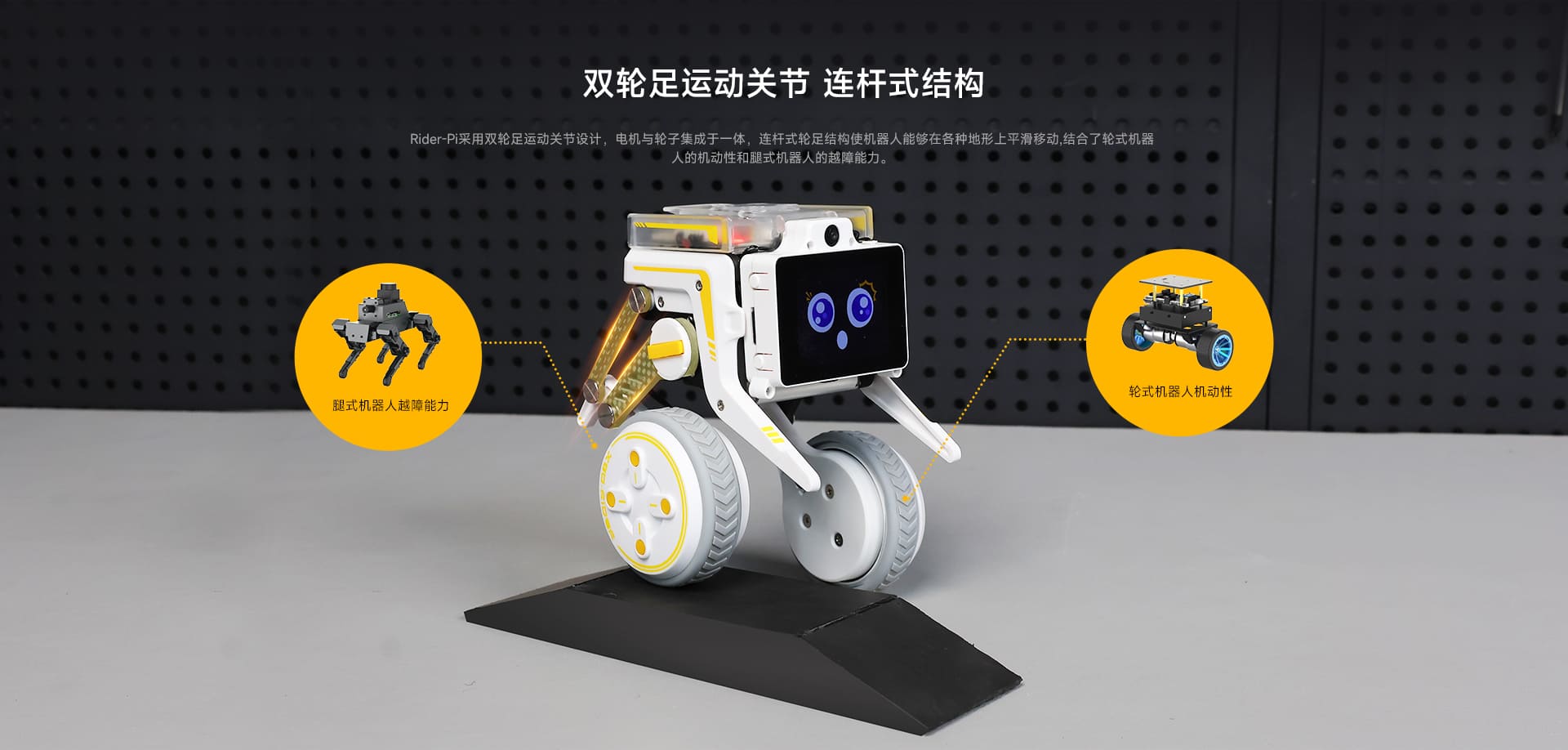 Rider-Pi轮足机器人详情
