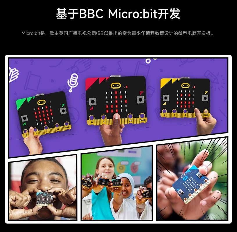 Tiny:bit Pro AI视觉小车详情