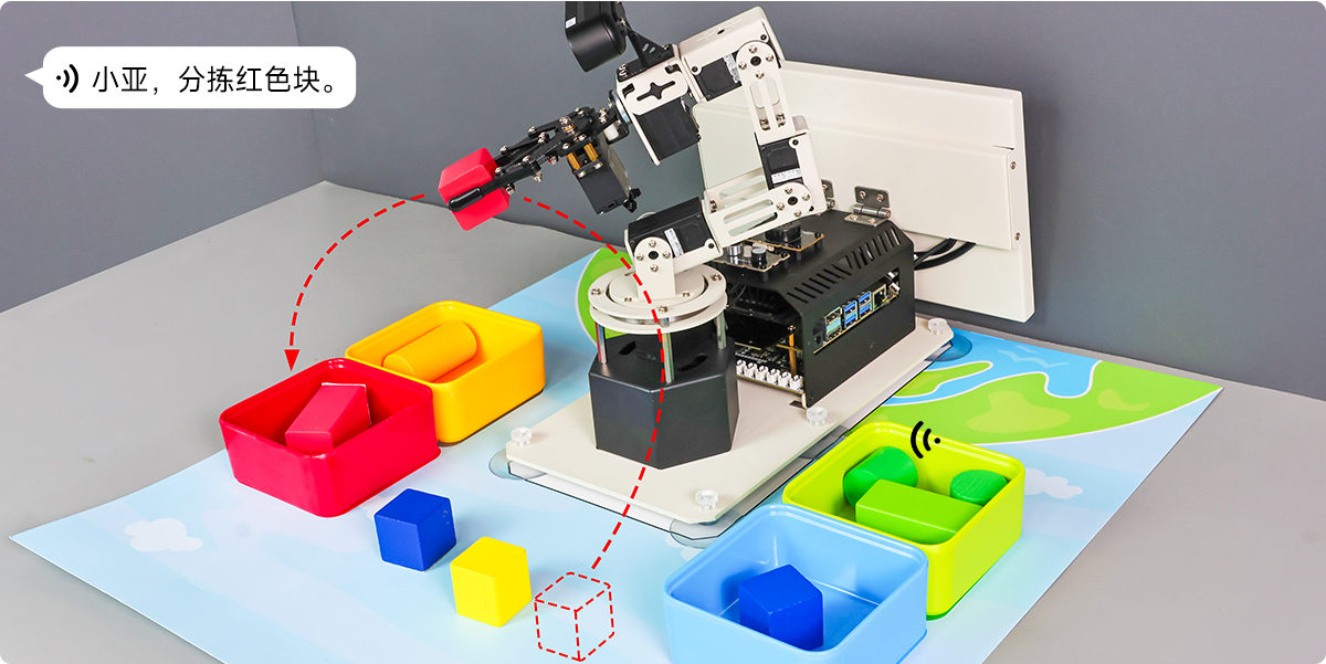 DOFBOT PRO 3D深度视觉机械臂详情