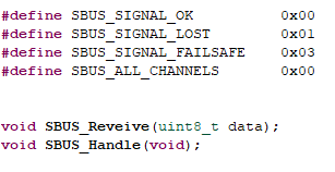 6、SBUS航模遥控
